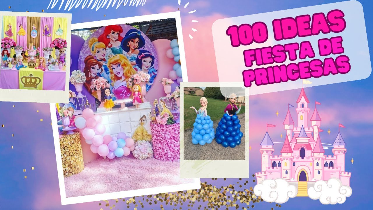 👸🏼👑Decoración fiesta temática de PRINCESAS DE DISNEY