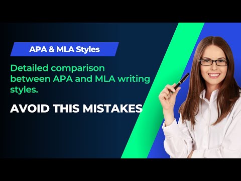 Detailed comparison between APA and MLA writing style