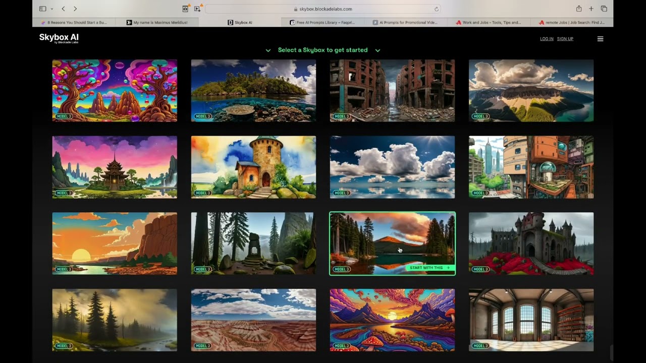 Skybox by Blockade Labs: Create Stunning 3D Environments with AI!