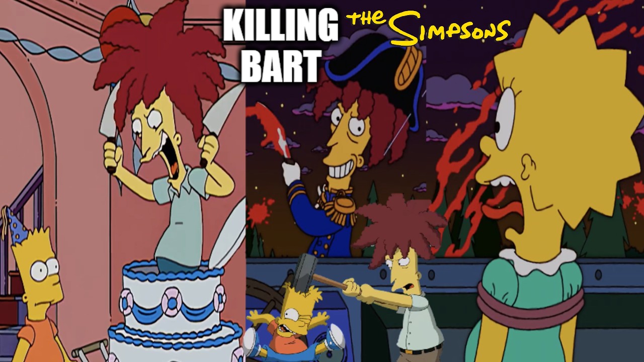Sideshow Bob KILLING Bart Compilation