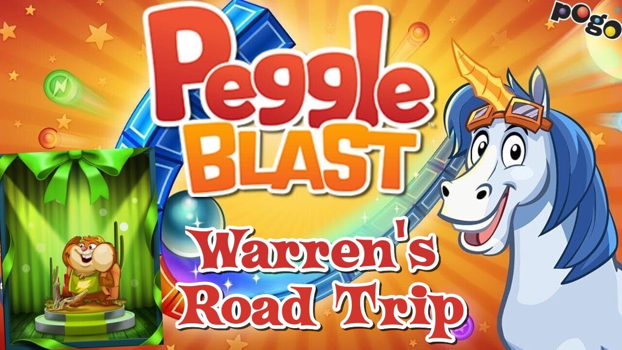 Pogo Games: Peggle Blast - Warren's Road Trip Event