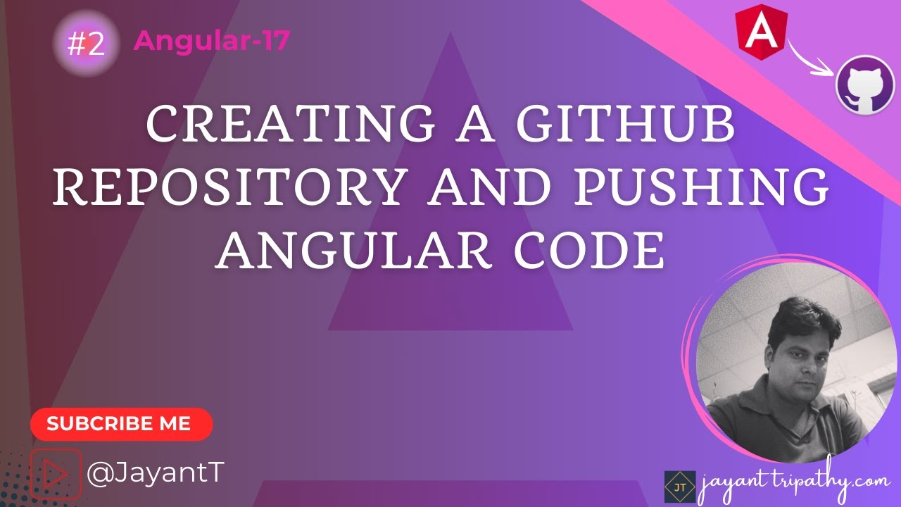 Creating a GitHub Repository and Pushing Angular Code #angular #github