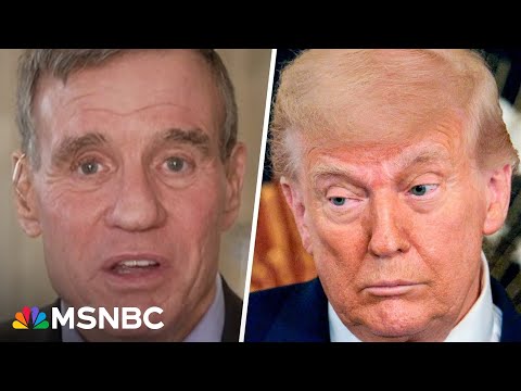 ‘Foreign policy by tweet is insane’: Sen Warner blasts Trump posting about Iran