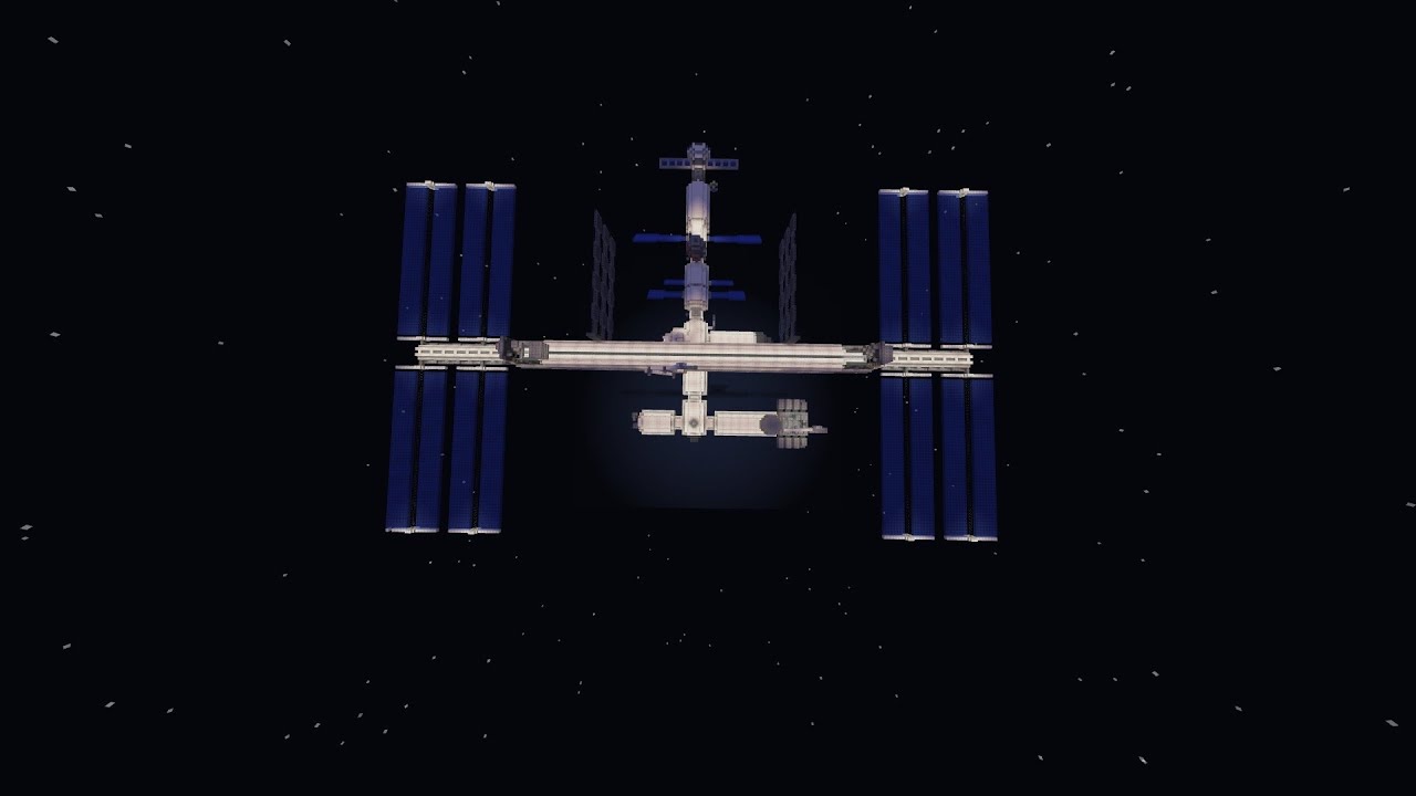 THE INTERNATIONAL SPACE STATION IN MINECRAFT!