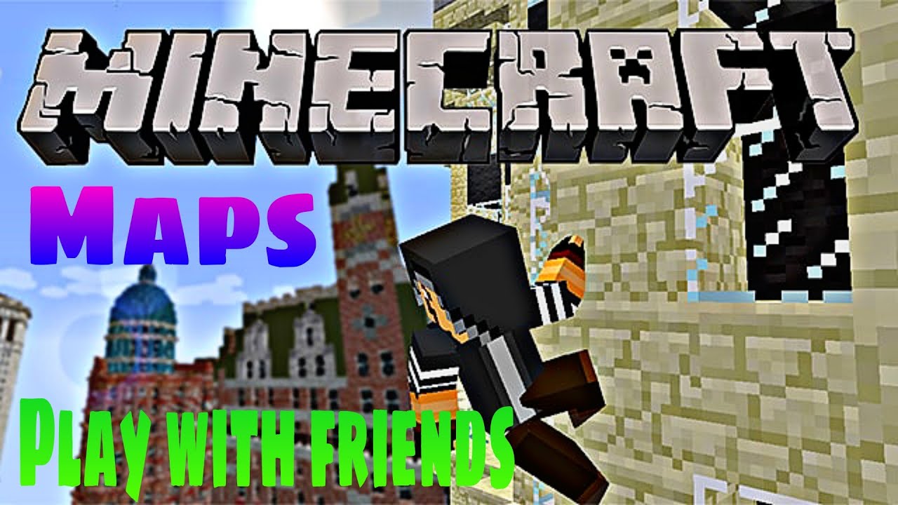 Play Minecraft maps in Multiplayer with friends !!!!