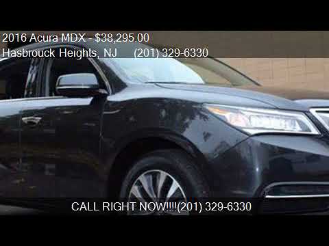 2016 Acura MDX SH-AWD 4dr w/Tech/AcuraWatch Plus for sale in