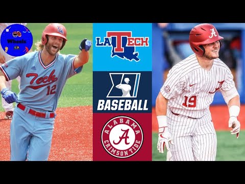 #16 Louisiana Tech vs Alabama (Exciting Elimination Game!) | Ruston Regional | 2021 College Baseball