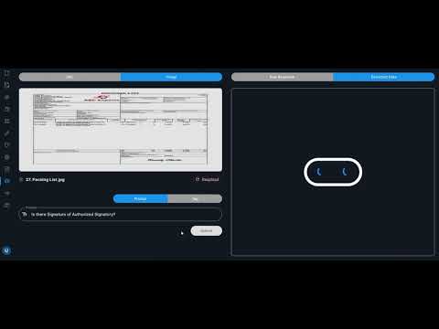 Verification of PACKING LIST