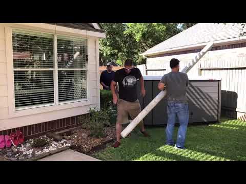 Swim Spa Delivery and Installation