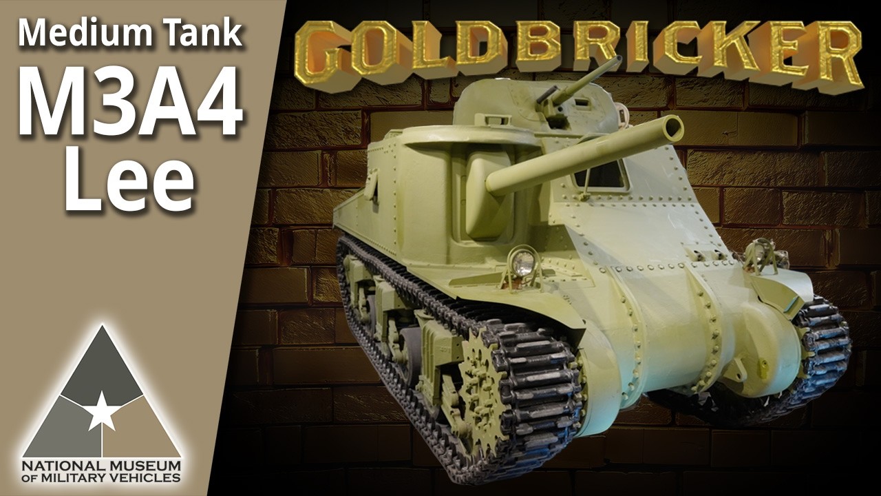 A Rare M3 Lee Medium Tank – M3A4 Goldbricker