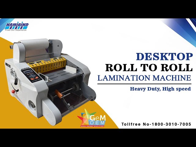 Thermal Lamination Machine - 14 Inch Desktop Thermal Lamination Machine Maximum Lamination ...