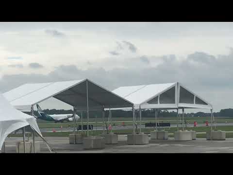 WestJet Boeing 737 Max 9 Departing #YXU international Airport