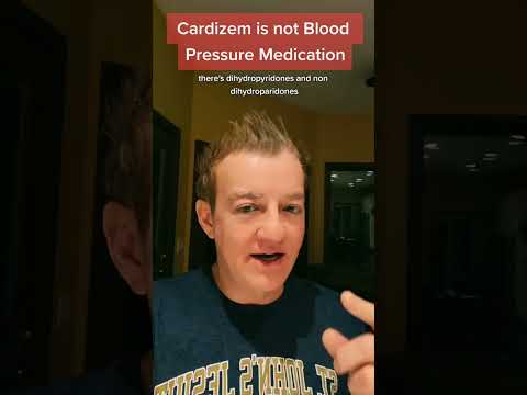 Cardizem and verapamil are not blood pressure medications