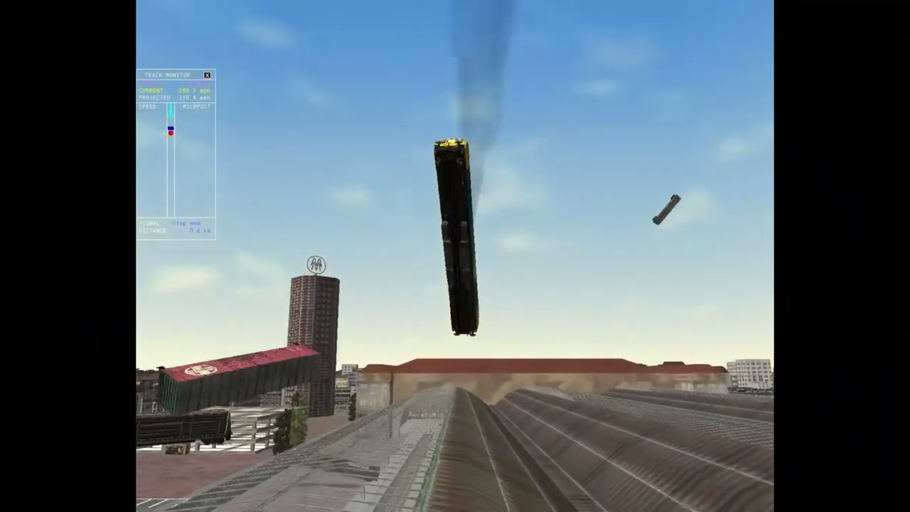 Microsoft Train Simulator Bin. November Train Crash 1