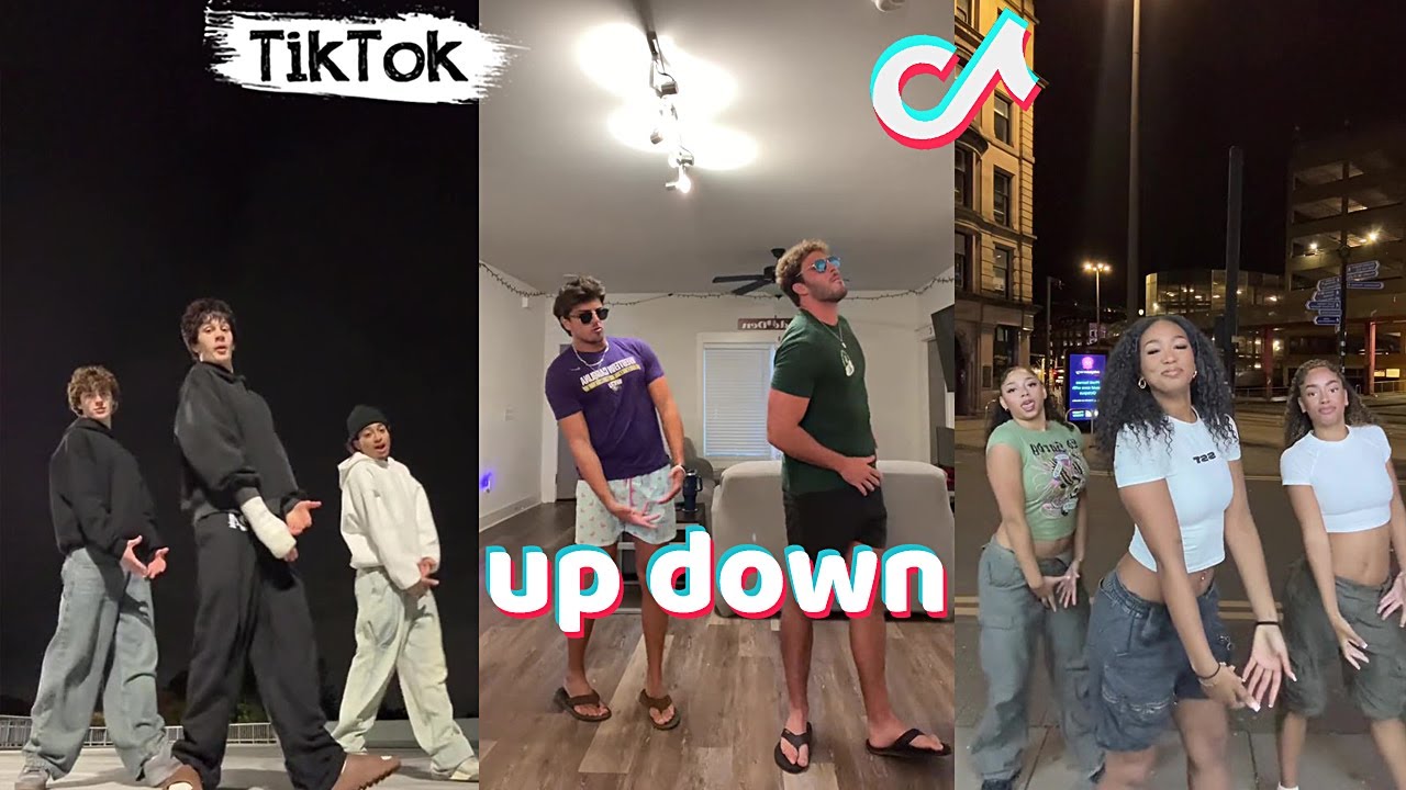 t pain - up down New Dances TikTok Compilation 2024