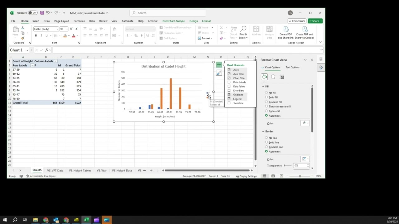 Appendix B : Histograms : Desktop