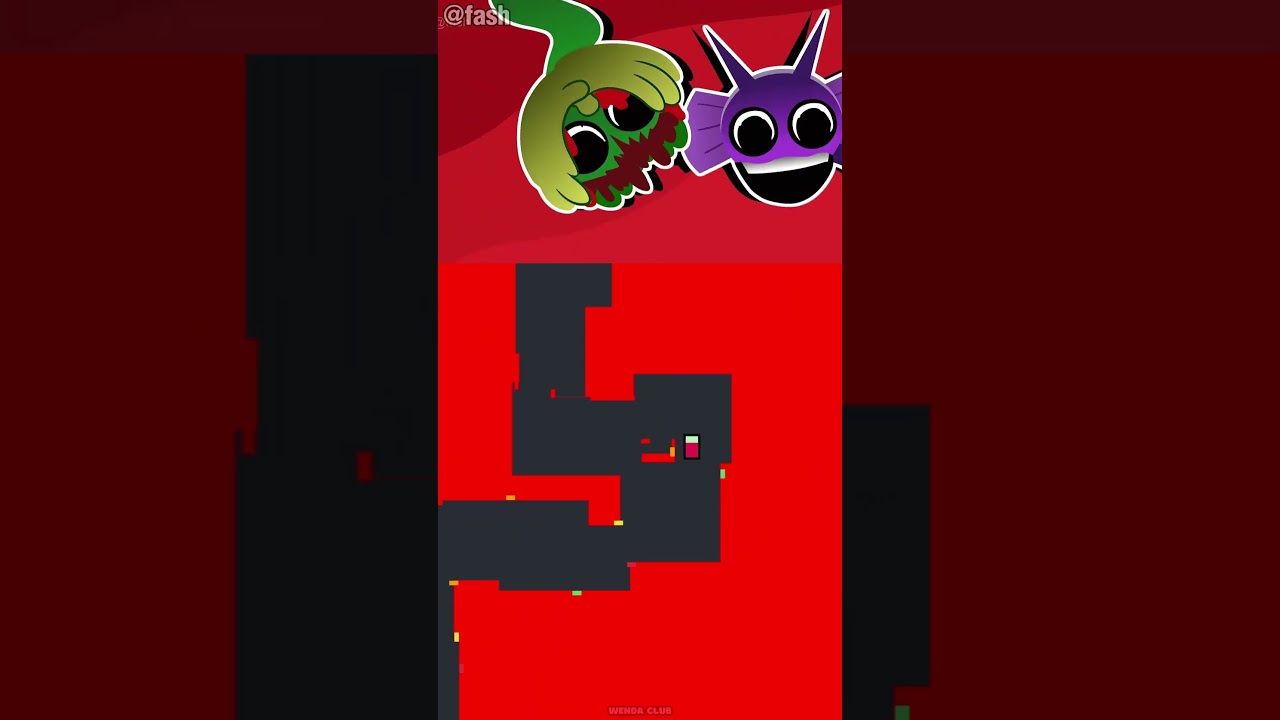 Incredibox Sprunki Animated Intro 3 PHASE (Incredibox Sprunki Animation) | Blue Bouncing Square