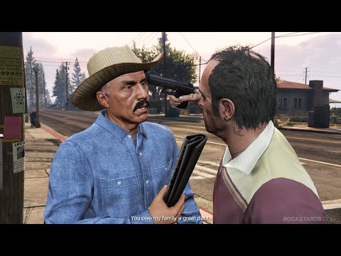 Trevor meets the only man not scared of him - GTA V