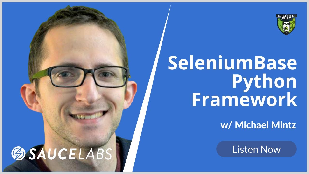 SeleniumBase Python Framework with Michael Mintz
