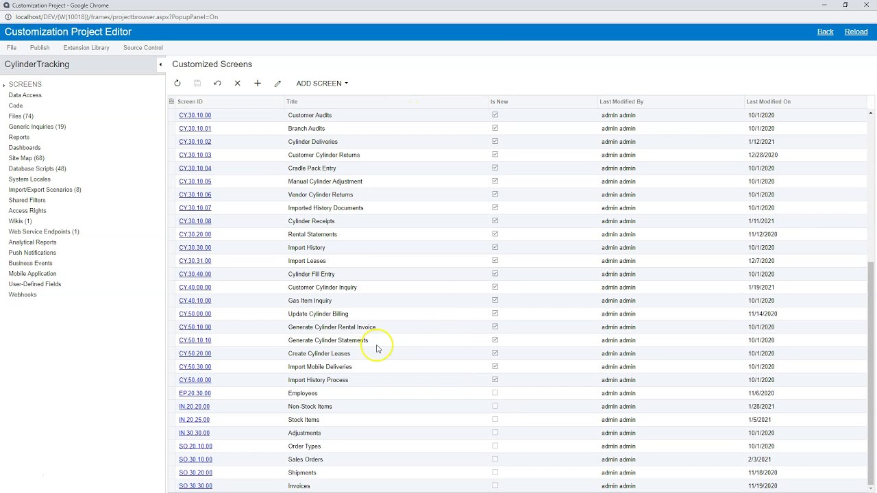 Acumatica Customization Projects Overview & Tips