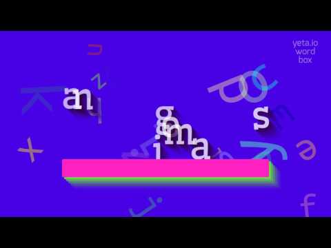 How to say "angiomas"! (High Quality Voices)