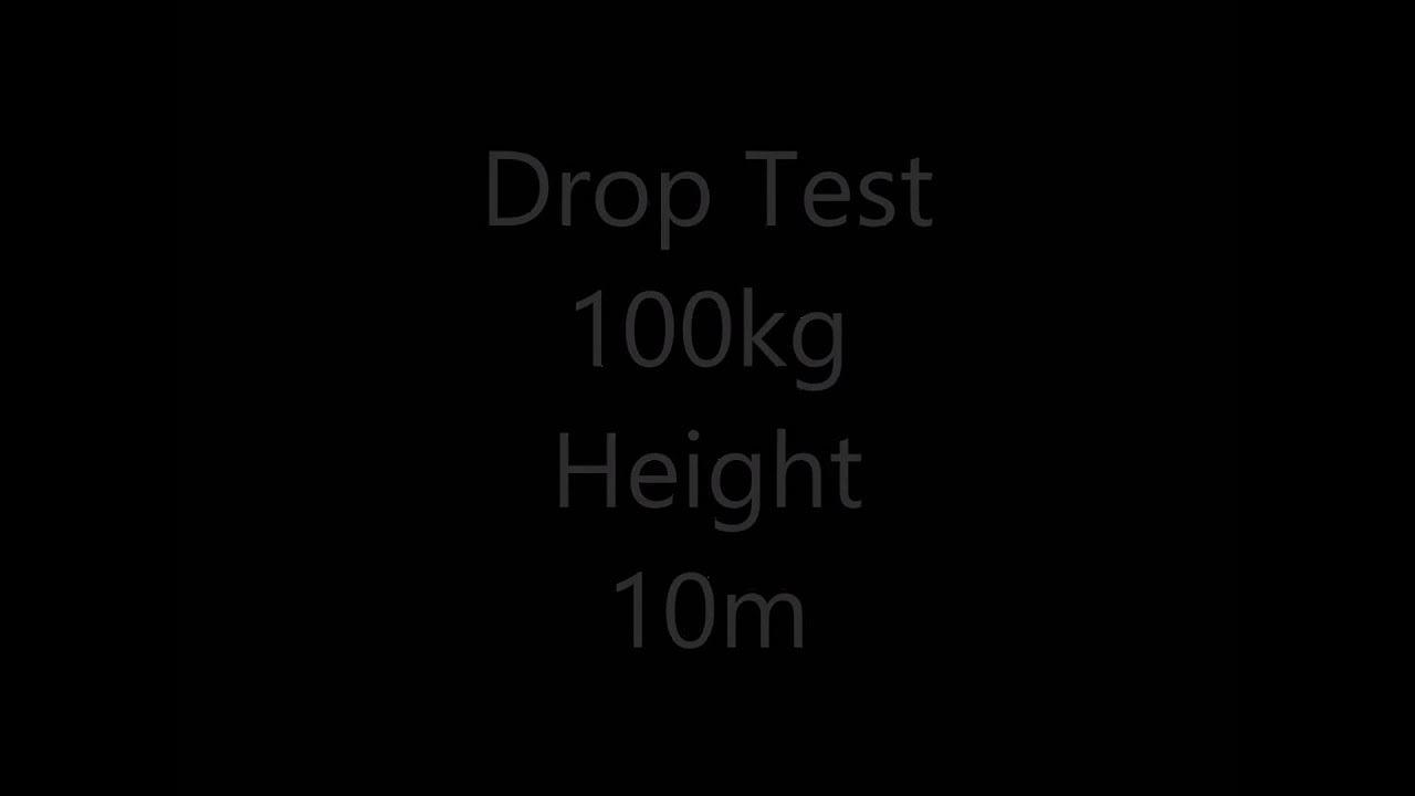 DropTest100KG 10mfall