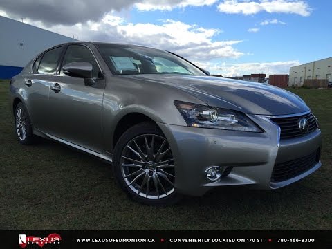 New Atomic Silver 2015 Lexus GS 350 AWD Executive Package Review | East Edmonton