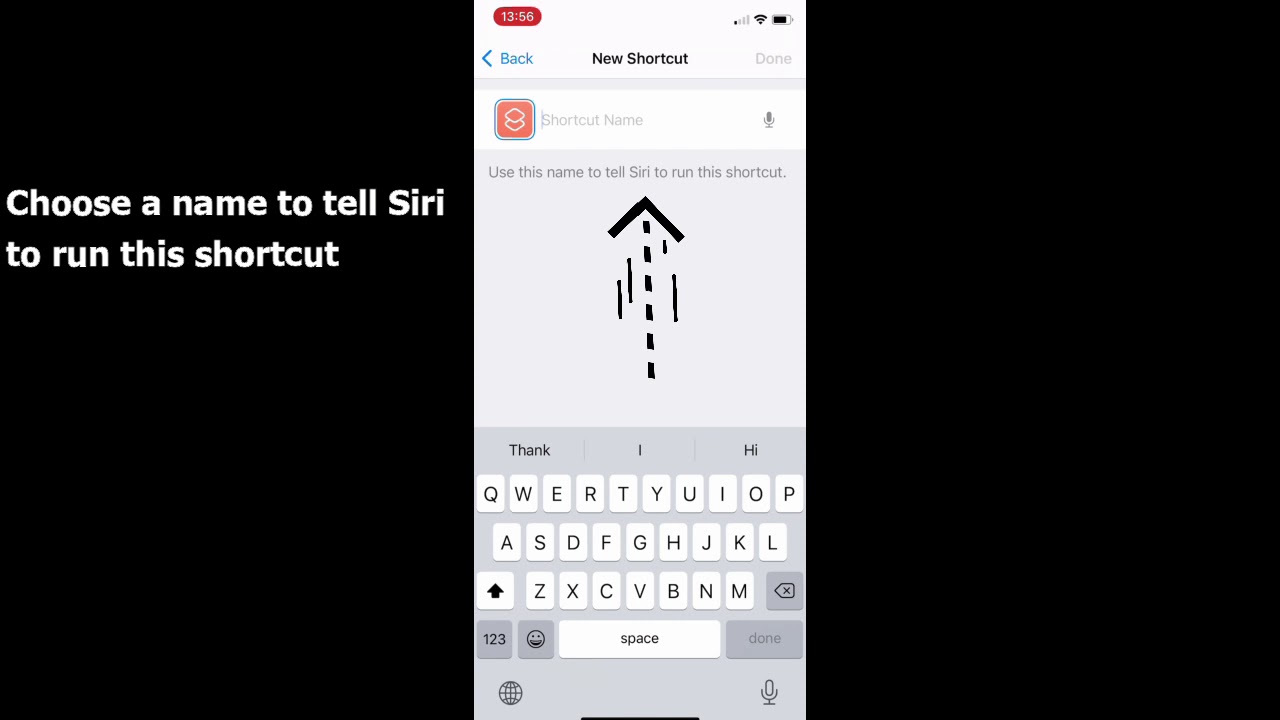 Siri configuration in PalGate app