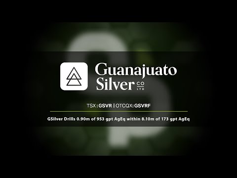 GSilver Drills 0.90m of 953 gpt AgEq within 8.10m of 173 gpt AgEq