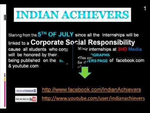 Internship in Finance