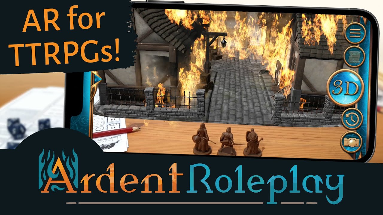 Ardent Roleplay | Augmented Reality for Tabletop RPGs