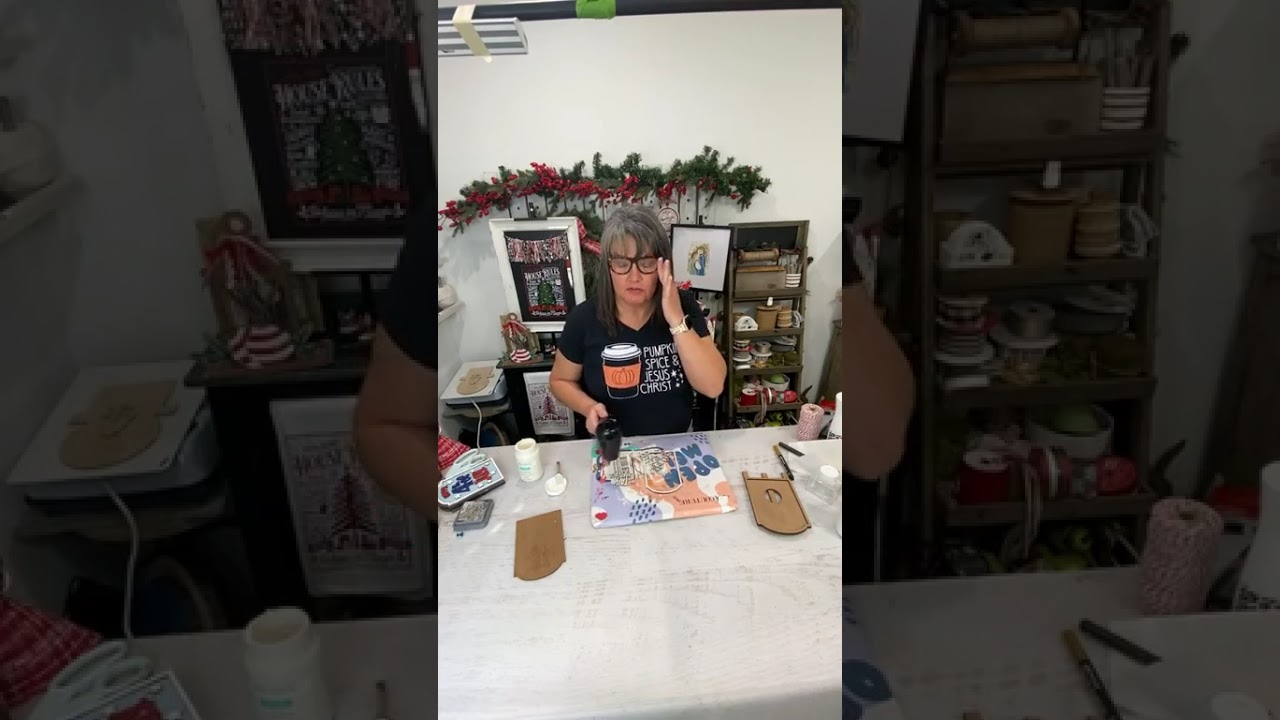 Talk Turkey to Me Interchangeable Tabletop Sign DIY