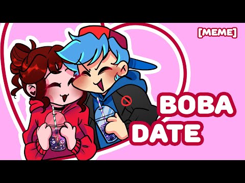 boba date [MEME] - Girlfriend x Boyfriend (FNF) - Happy Valentine's Day! ^^