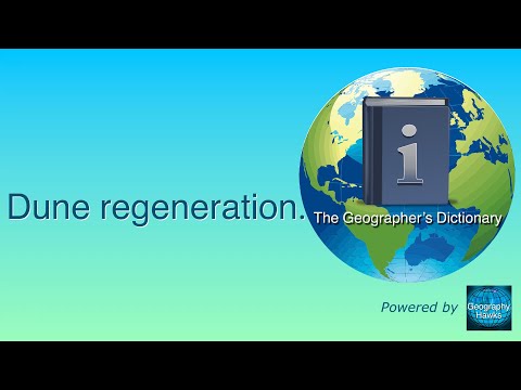 Dune regeneration. The Geographer’s Dictionary.