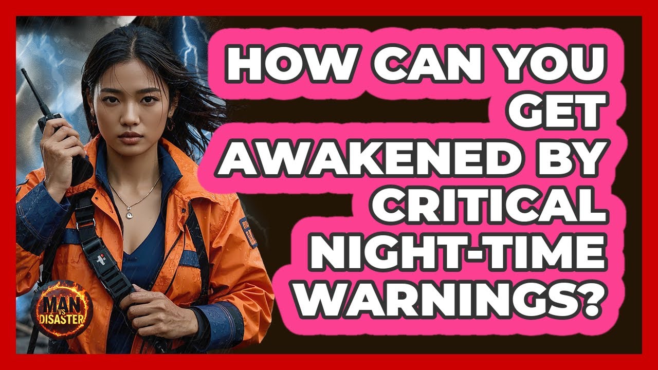 How Can You Get Awakened By Critical Night-time Warnings? - Man vs. Disaster