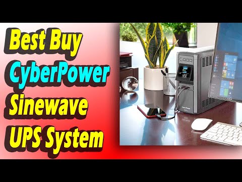 Best Buy CyberPower CP1500PFCLCD PFC Sinewave UPS System