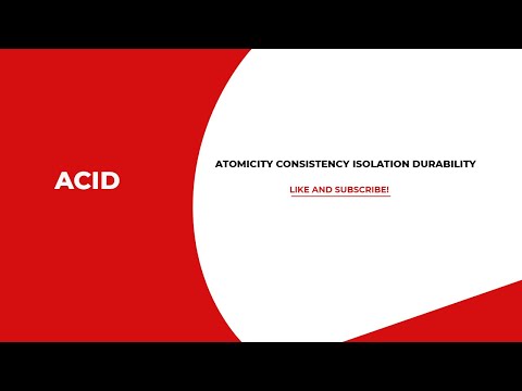 ACID properties #acid #database #transactions #rdbms