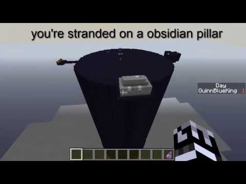 Obsidian Pillar Survival Minecraft Project