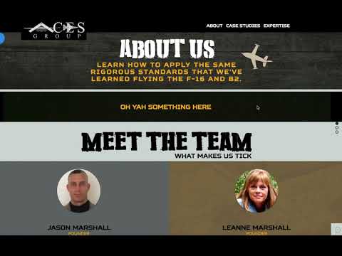 Aces website