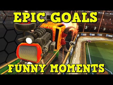 FUNNY MOMENTS + EPIC GOALS & SAVES! – Rocket League Livestream ...