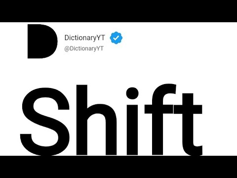 Shift Meaning in English