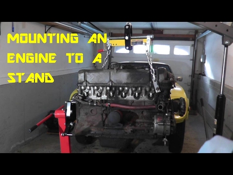How to Mount an Engine to an Engine Stand