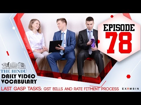 Vocabulary Episode 78 | Profiteer,Heckle,Messy,Lobby,Ratify