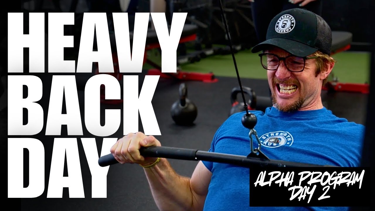 Quads & Back Day With Limited Equipment | Real Strength Training