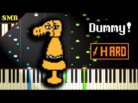 UNDERTALE – DUMMY! – Piano Tutorial | Sheet Music Boss