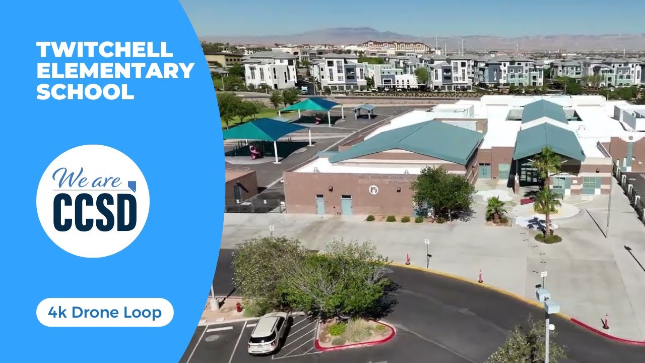 Neil C Twitchell Elementary School - 4k Drone Loop