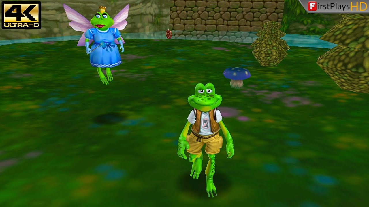 Frogger: The Great Quest (2001) - PC Gameplay 4k 2160p / Win 10