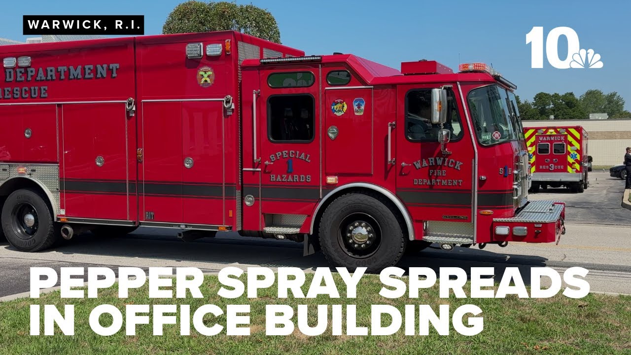 Pepper spray accidentally released inside Warwick office building