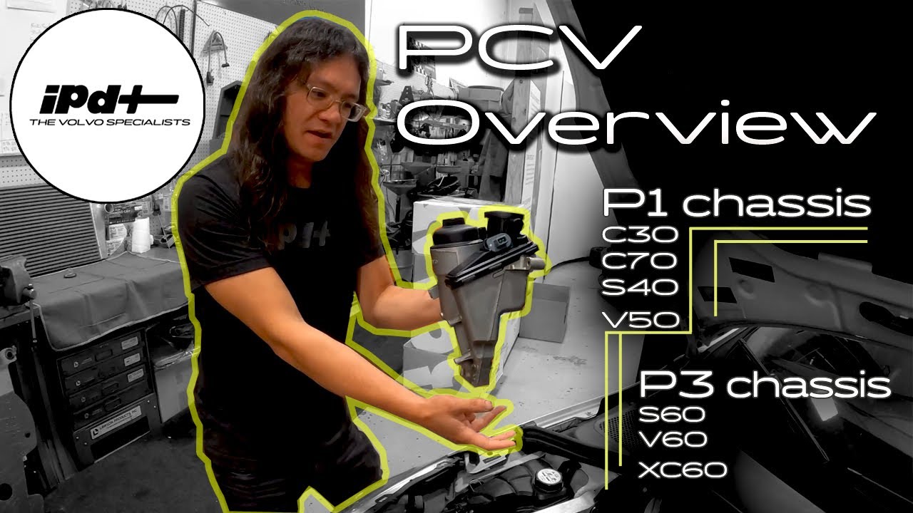 Volvo PCV Overview for P1 & P3 Models Volvo XC60 V60 S60  2015-16 Volvo C30 S40 V50 C70 2005-2013