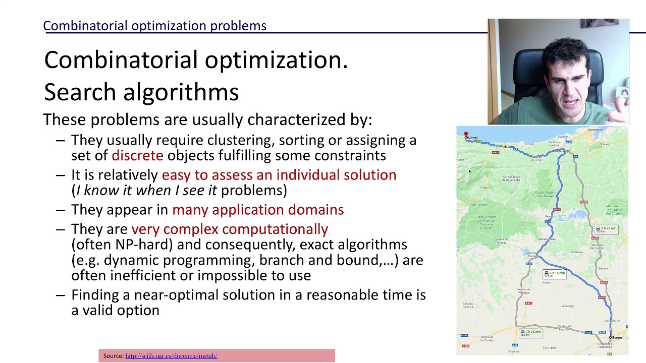 Introduction to Metaheuristics (2/9). Combinatorial Optimization problems